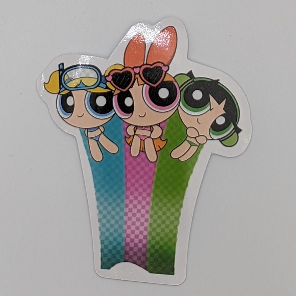 Source Unknown | Design | Powerpuff Girls Sticker | Poshmark
